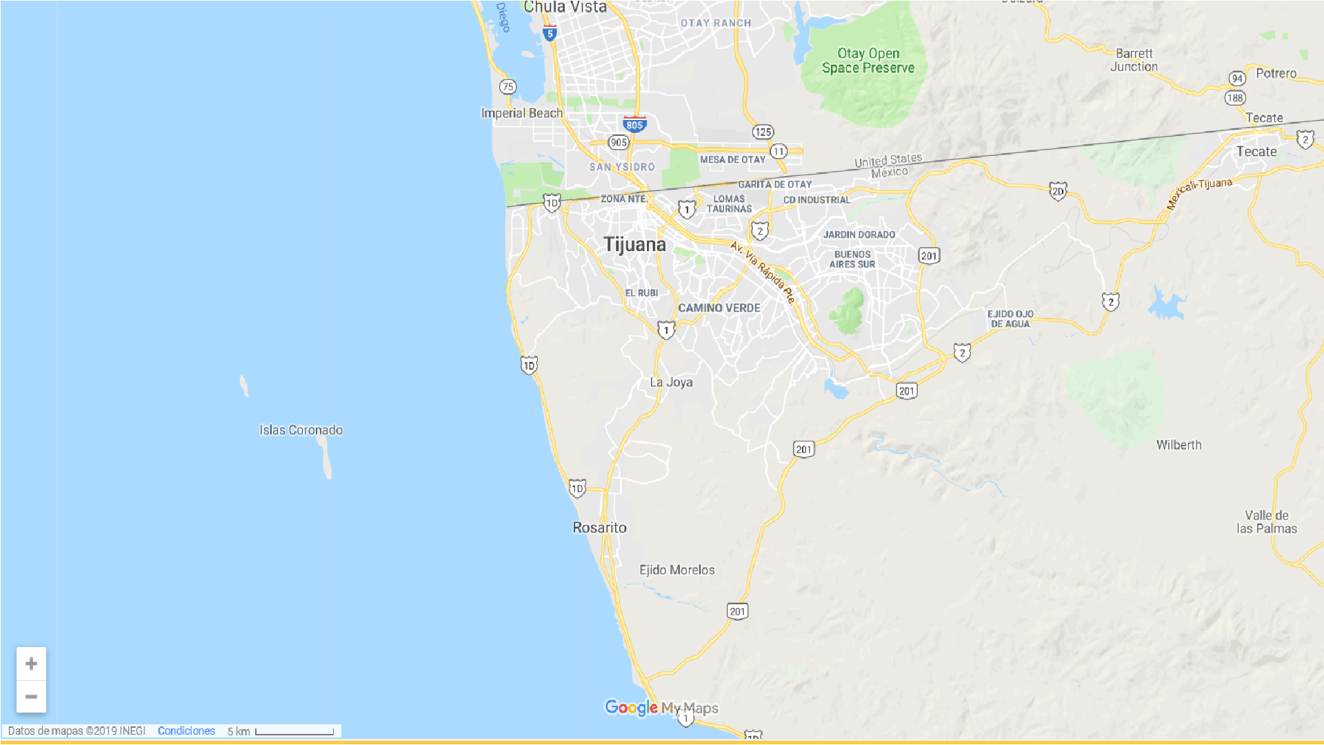 RUTAS – CALAFIAS TIJUANA